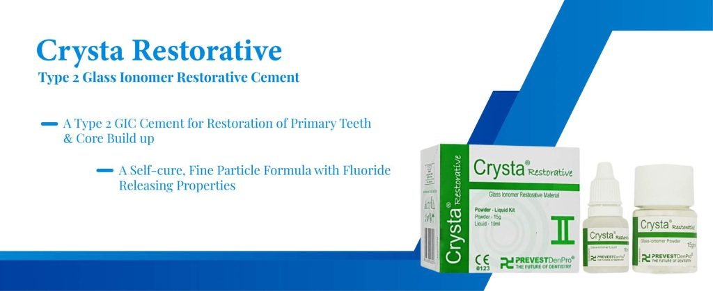 Crysta GIC Mega Combo (Luting + Restorative) - Prevest Direct
