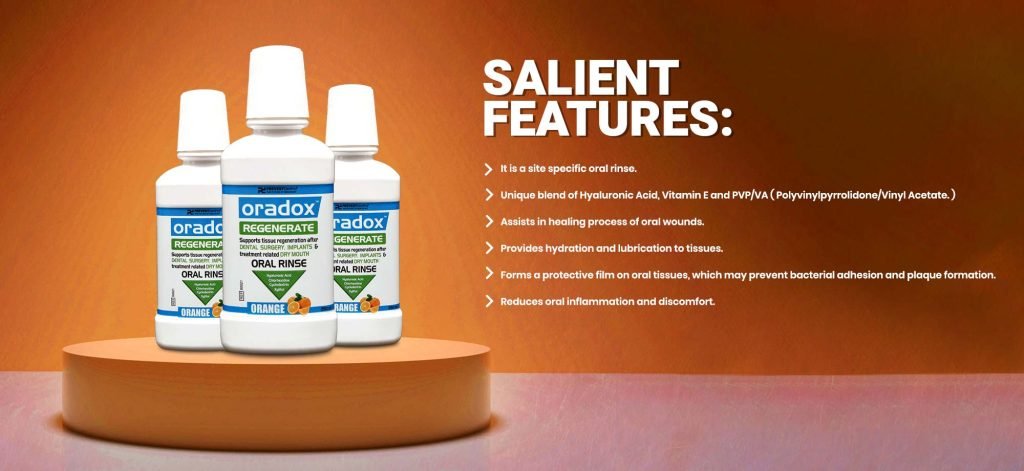 Shop Regenerate Mouthwash For After Dental Surgery | Oradox